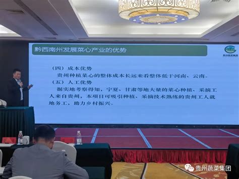 贵州蔬菜集团参加“农业产业化龙头企业助力乡村振兴光彩行动