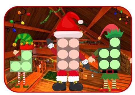 Numicon Elves Santa And Tree Teaching Resources