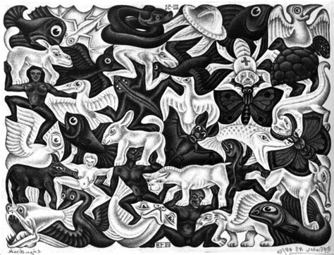2nd Eso Unit 42 Visual Perception Optical Illusions Escher