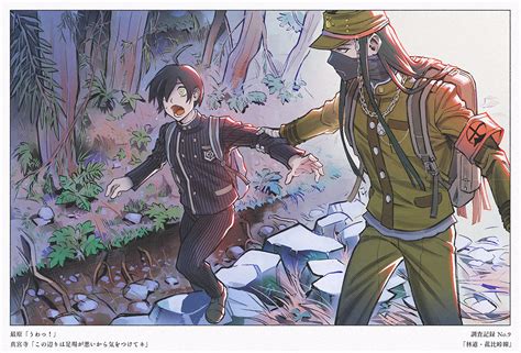 Saihara Shuichi And Shinguji Korekiyo Danganronpa And 1 More Drawn By