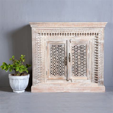Carved Tv Console Chisel And Log