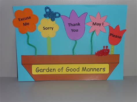 Preschool Activities On Manners
