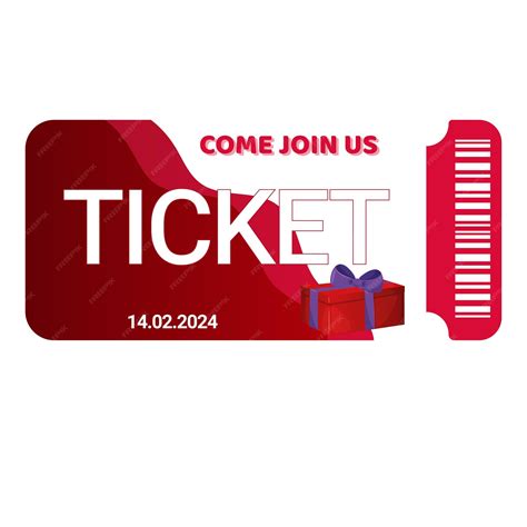Premium Vector Concert Ticket Ticket Design Modern Design Ticket