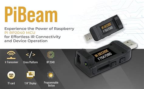Pibeam Usb Ir Transceiver Based On Raspberry Pi Rp2040