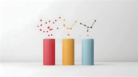 Enticing Data Visualization With Vibrant Bar Charts And Dynamic Line Graphs Illustrating Trends