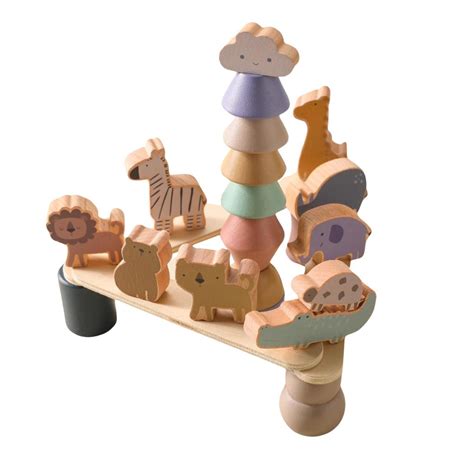 Дървени играчки животни 28 бр Emag Bg