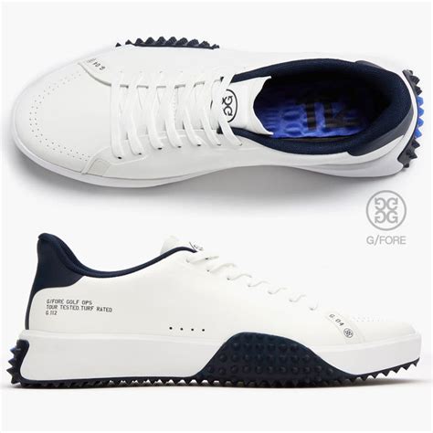 지포어 G112 Tpu 레더 스파이크리스 남성 골프화 St