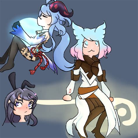 Colored Chibi Character Sketch Artistsandclients