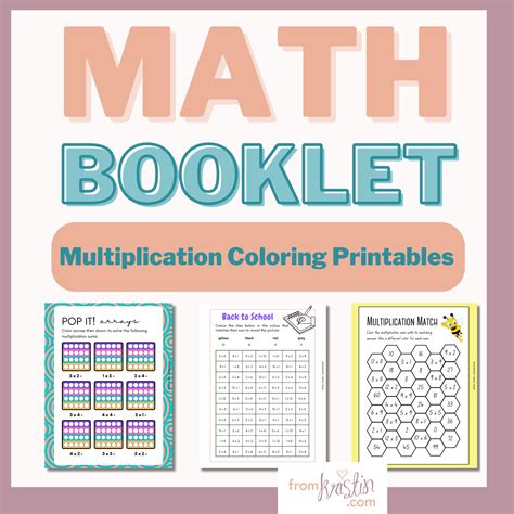 Multiplication Hidden Picture Coloring Sheets Printable