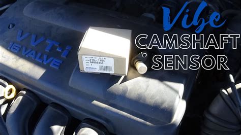 Camshaft Position Sensor Pontiac Vibe Toyota Matrix YouTube