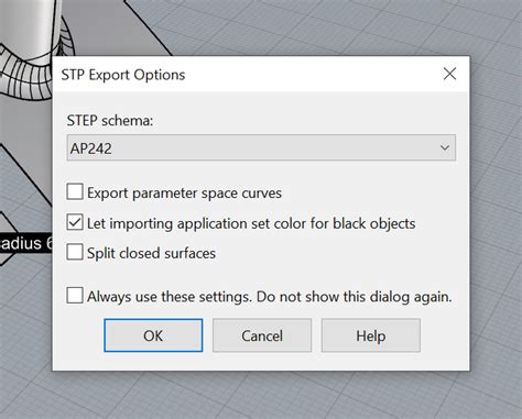 Export To STEP AP 242 Rhino For Windows McNeel Forum 52 OFF