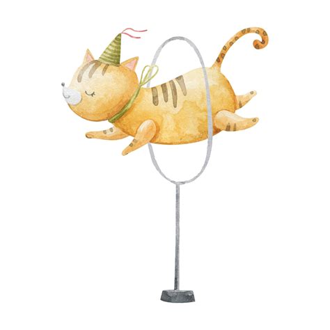 Cute Circus Cartoon Vector Illustration Illustrations On A Posters And