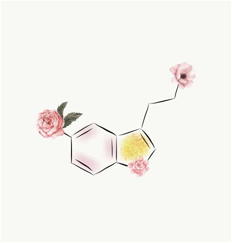 Serotonin Molecule Sfondi Floreali Fotografia Di Vita Sfondi Per Iphone