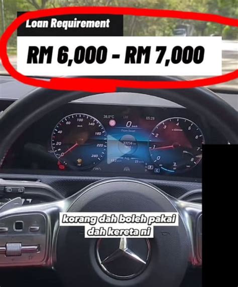 Gaji Rm6k Rm7k Boleh Beli Merc A Class R Bolehland