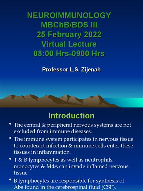 Neuroimmunology 1 Pdf Multiple Sclerosis Peripheral Neuropathy