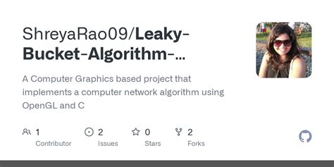 Github Shreyarao09leaky Bucket Algorithm Implementation A Computer Graphics Based Project