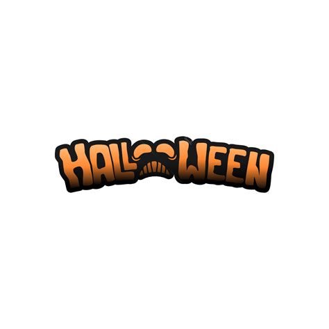 Hand Drawn Font Vector Art Png Gradient Hand Drawn Halloween Art Font Design Halloween Png