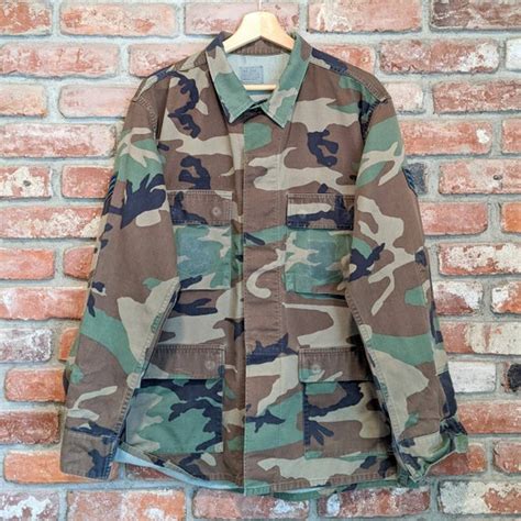 Vintage Military Camouflage Field Gem