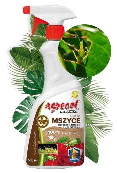 Preparat oprysk środek na mszyce pędziorki i tarczniki 500ml Skuteczny