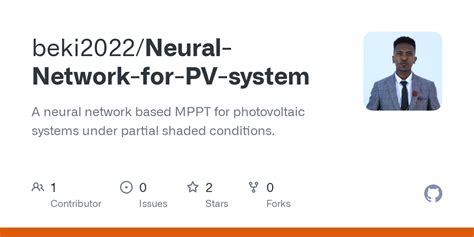 GitHub Beki Neural Network For PV System A Neural Network Based MPPT For Photovoltaic