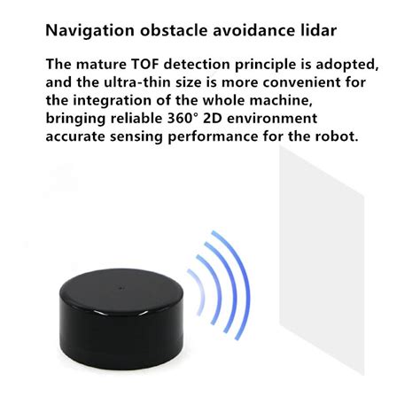 Lslidar M10 Lidar Sensor 30meterstof High Precision Anti Glare