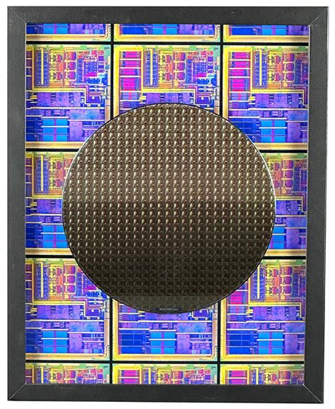 Silicon Wafer With Switch On A Chip Soc Chips 8 Inch 200mm Broadc Chipscapes