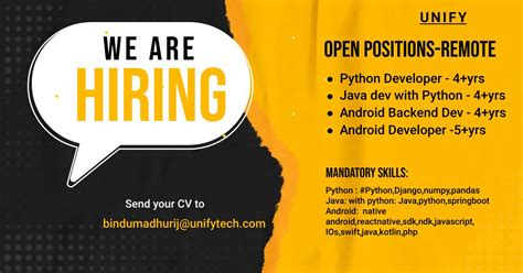 bindhu madhuri jale on linkedin unify android reactnative