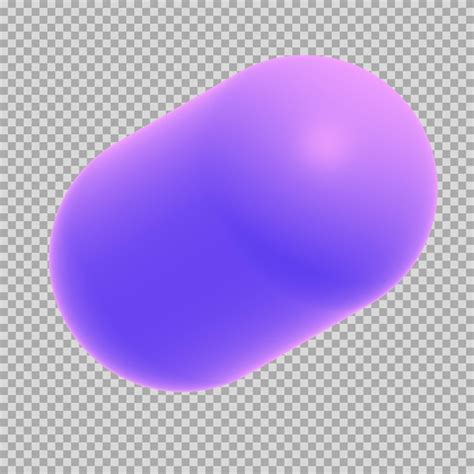 Premium Psd 3d Pill Dynamic Monochrome Icon