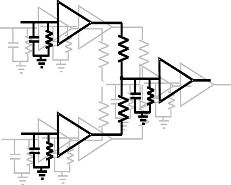 Circuit Diagram Amplifier Capacitator Zig Zag Resistor Triple Lines Energy