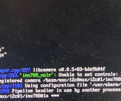 PiCamera V2 V3 Issue PrusaLink 0 7 0 With V4l2 Error Bugs Errors