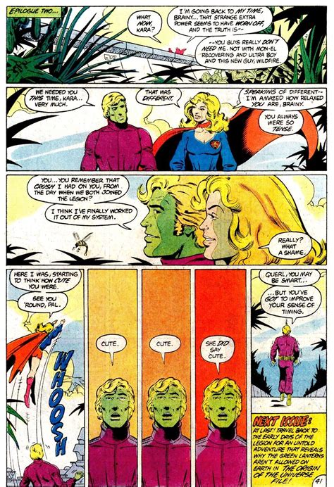 Legion Of Super Heroes Brainiac 5s Complicated Romantic Past