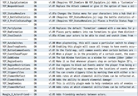 Problem With Yanflys Weapon Unleash Rpg Maker Forums