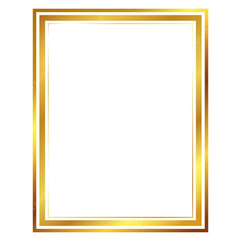 Rectangle Golden Frame Vector Golden Rectangle Rectangle Gold Rectangle Png And Vector With