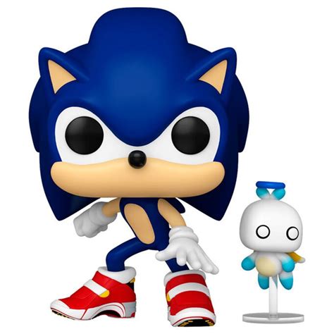 Figura Funko Pop Games Sonic The Hedgehog Sonic With Chao 1036 Pop