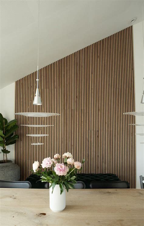 Acupanel Natural Rustic Oak Acoustic Panel High Sound Absorption Wooden Panelling Wood Slat