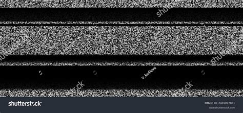 Tv Static Noise Texture Vhs Video Stock Vector Royalty Free
