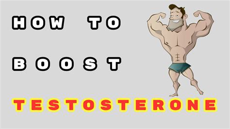 How To Increase Testosterone Health Sex Education YouTube