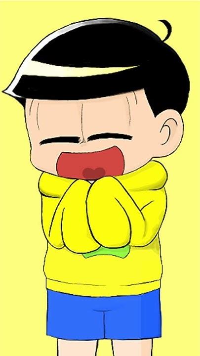 （自分絵注意）おそ松さん 十四松 イラスト ちび絵 Youtube