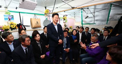 간담회 참석한 곽상언 종로구 국회의원 당선인