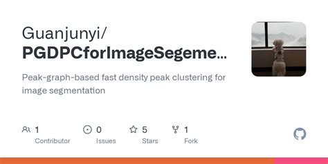 github guanjunyi pgdpcforimagesegementation peak graph based fast