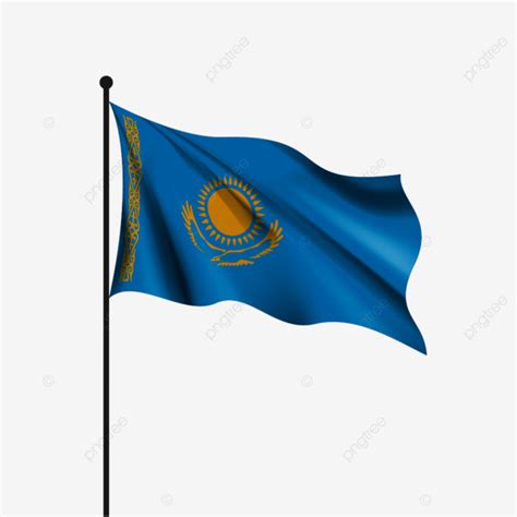 Kazakhstan Flag Vector Hd Images Kazakhstan National Flag Banner