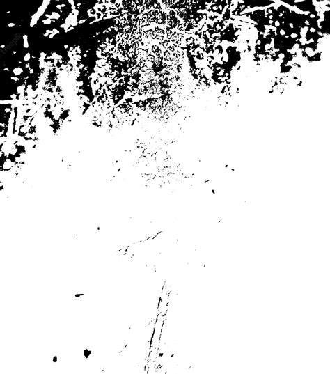 Premium Vector Monochrome Disstressed Grunge Texture