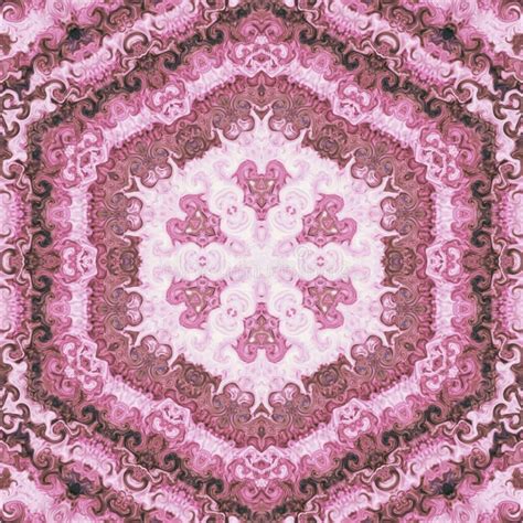 Abstract Background Of Floral Pattern Style Warm And Relaxed For