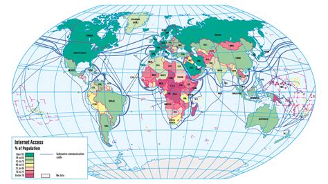 Digital Connections Mapping Globalization