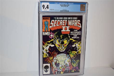Cgc 9 4 Secret Wars Ii 3 1st Full Beyonder Human Form Spider Man