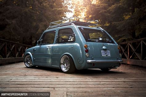 Retro Jdm A Slammed Nissan Pao Speedhunters Nissan Jdm Tokyo