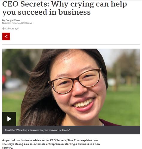 CEO Secrets Why Crying Can Help You Succeed In Business Scrolller