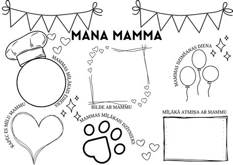 Māmiņdienas Apsveikums Mācību Materiāli
