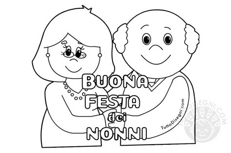 Nonni E Nipoti Da Colorare TuttoDisegni