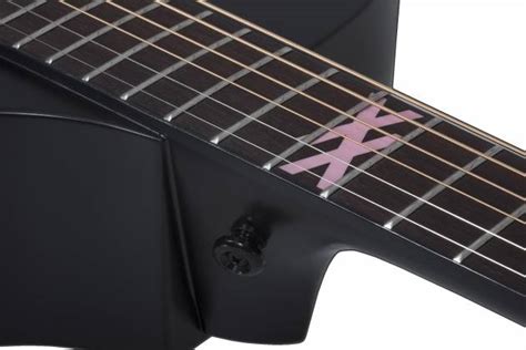 Schecter 3739 Shc Machine Gun Kelly Signature Satin Black 6 String Rh
